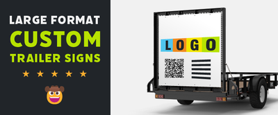 Custom SmartFlute® Trailer Signs | Free Shipping